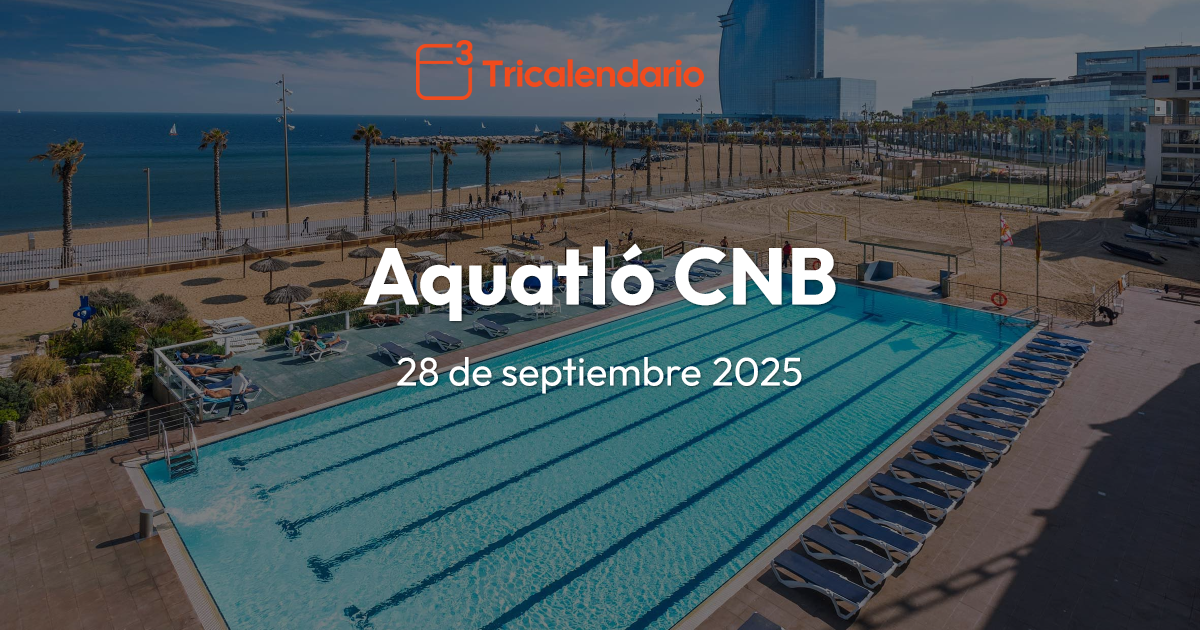 Aquatló CNB el 28 de septiembre, 2025 | Tricalendario